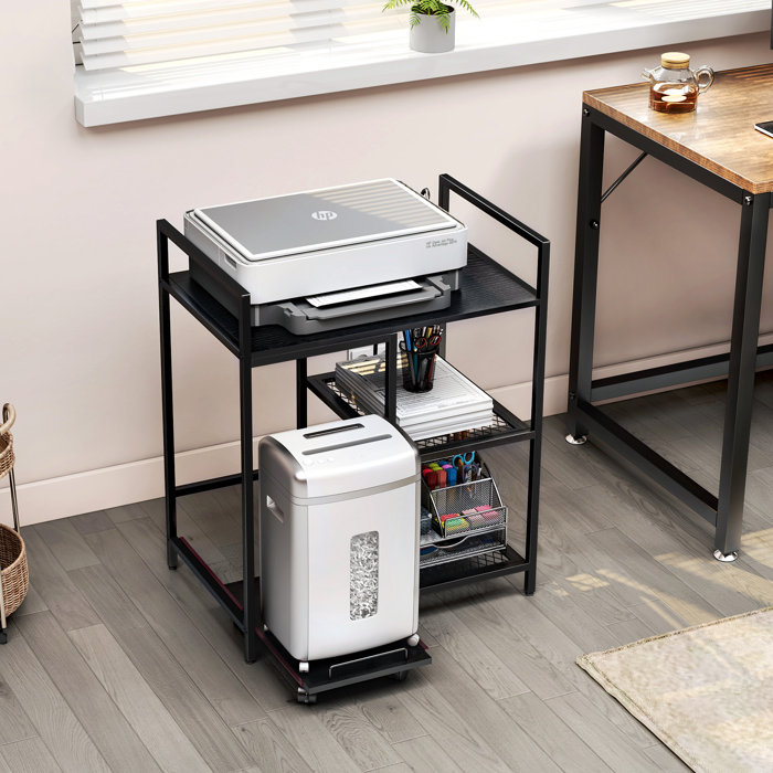 TC-HOMENY 28'' H x 23.5'' W Printer Stand | Wayfair