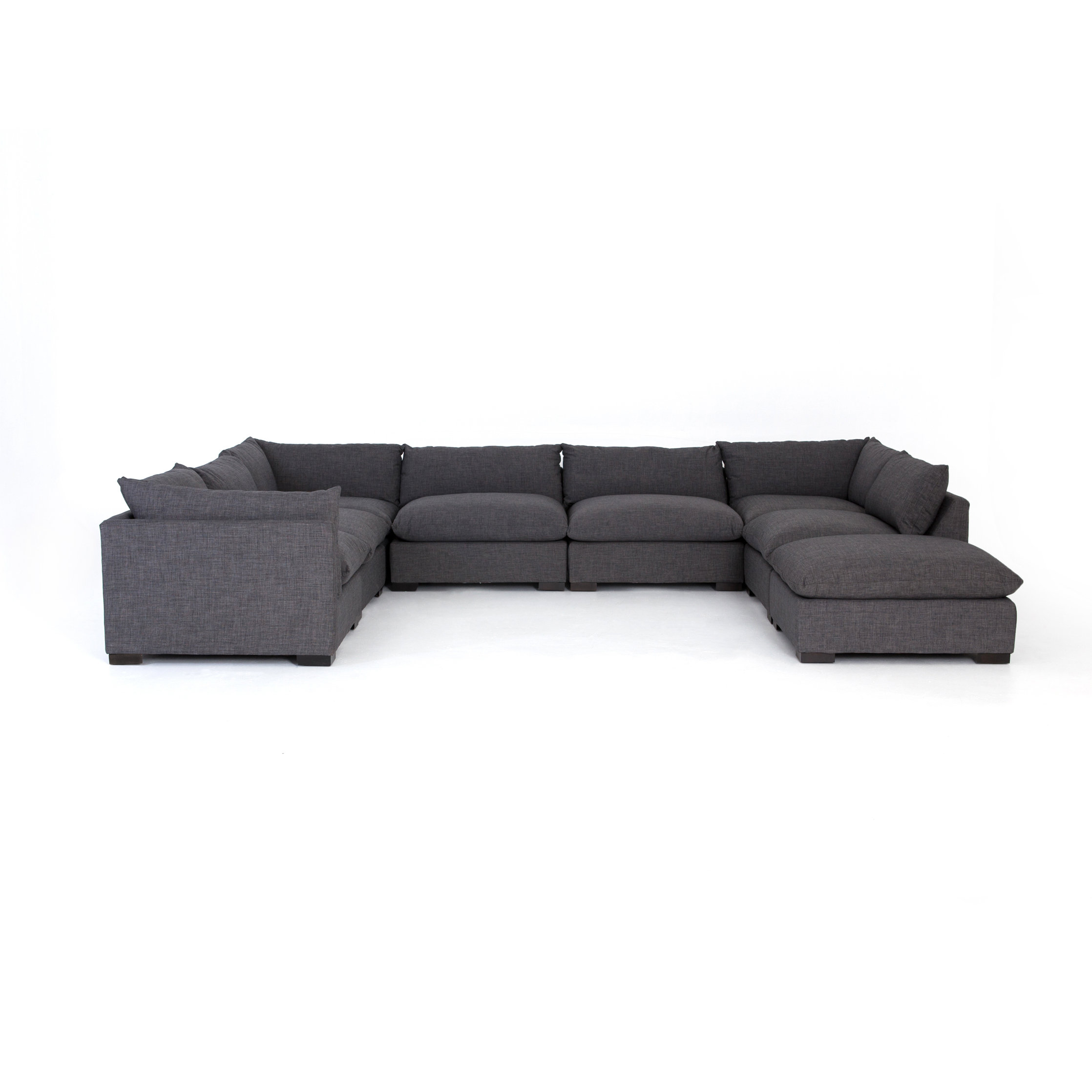 Joss & Main Zuri Sectional with Ottoman - Wayfair Canada