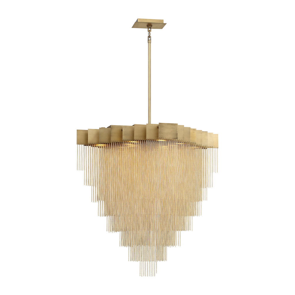 Eurofase 18 - Light Unique Drum LED Chandelier - Wayfair Canada