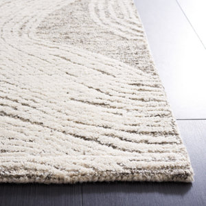 Wrought Studio™ Bipin Hand Tufted Wool Abstract Rug & Reviews | Wayfair