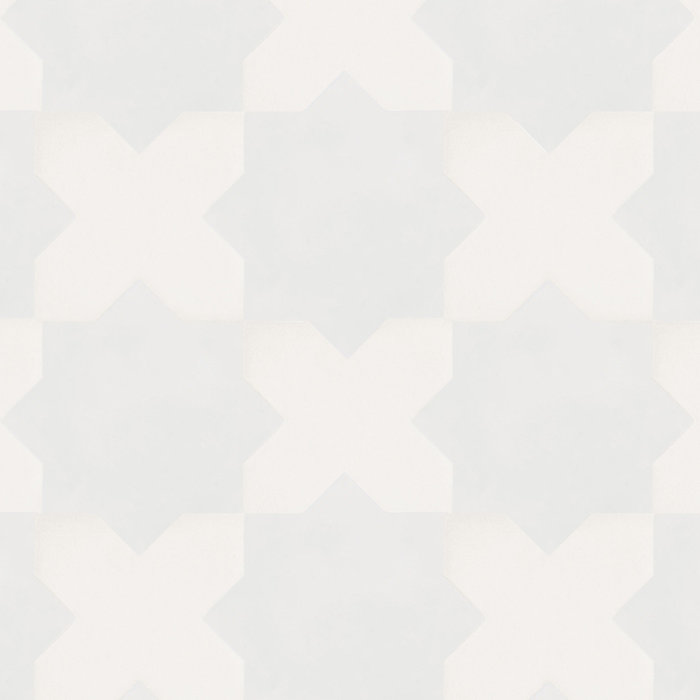 Tilefy Star And Cross Porcelain Pattern Tile | Wayfair