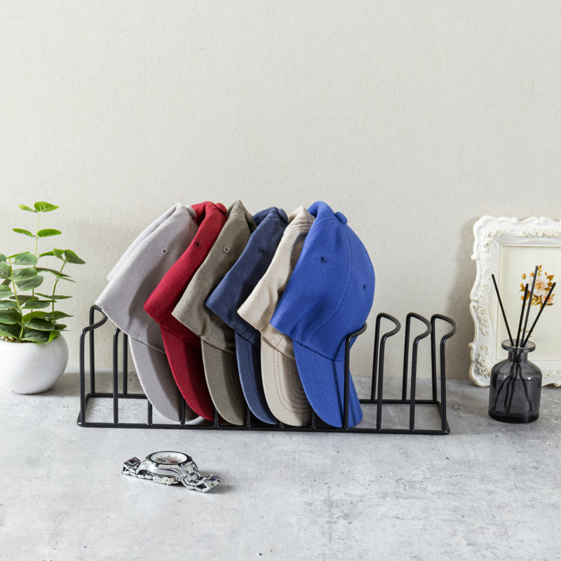 17 Stories 11-Slot Metal Wier Baseball Hat Storage & Reviews | Wayfair