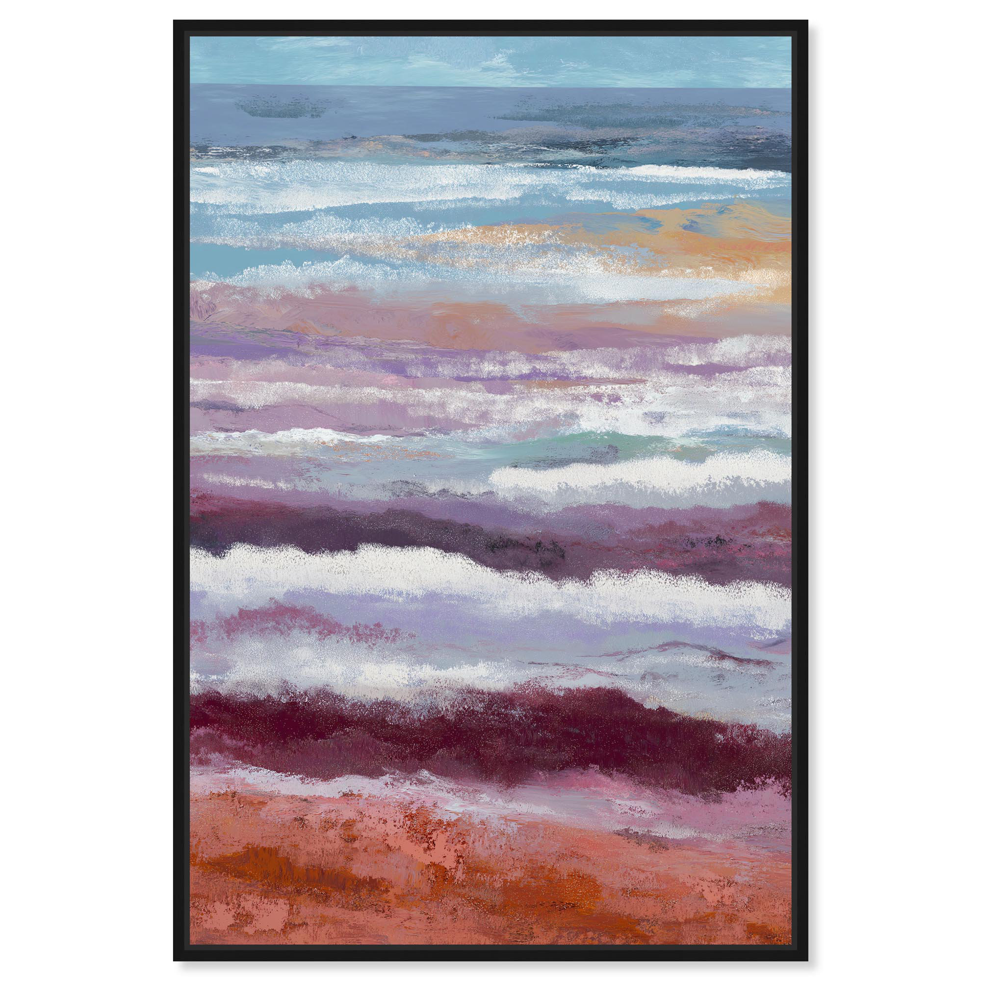 Art Remedy Ocean Depth I Living Room Art Canvas Print by Art Remedy ...