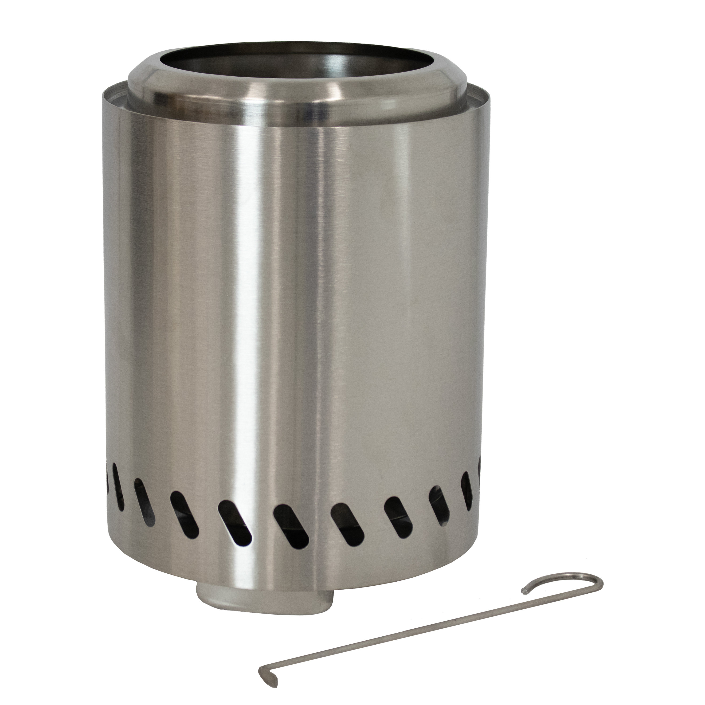 Arlmont & Co. Triple Burn Stainless Steel Smokeless Fire Pit | Wayfair