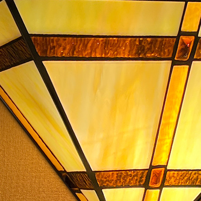 Union Rustic Tiffany Wall Sconce Lighting,Handcrafted Stained Glass ...