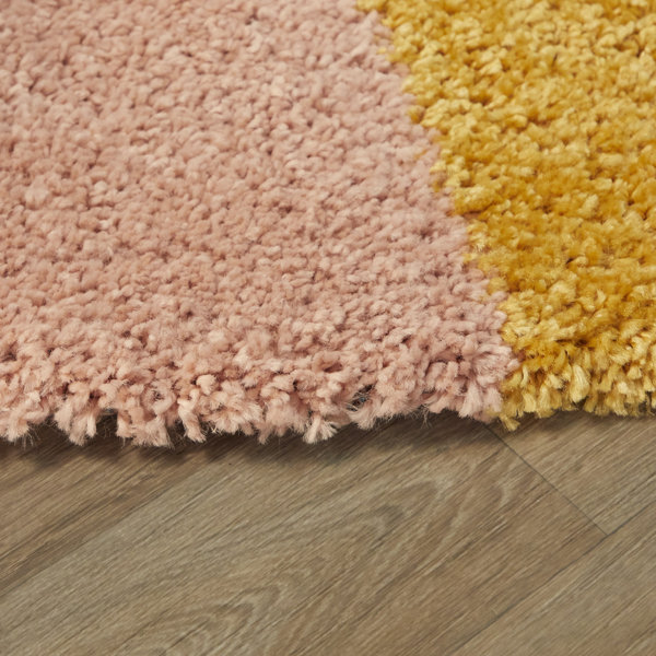 Blue Elephant Camilo Blue/Pink/Brown/Grey Rug & Reviews | Wayfair.co.uk