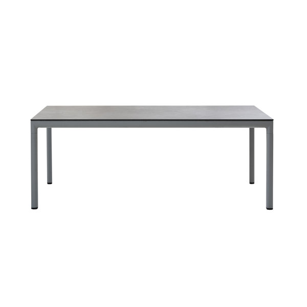 Cane Line Drop Rectangular Ceramic Outdoor Dining Table | Wayfair