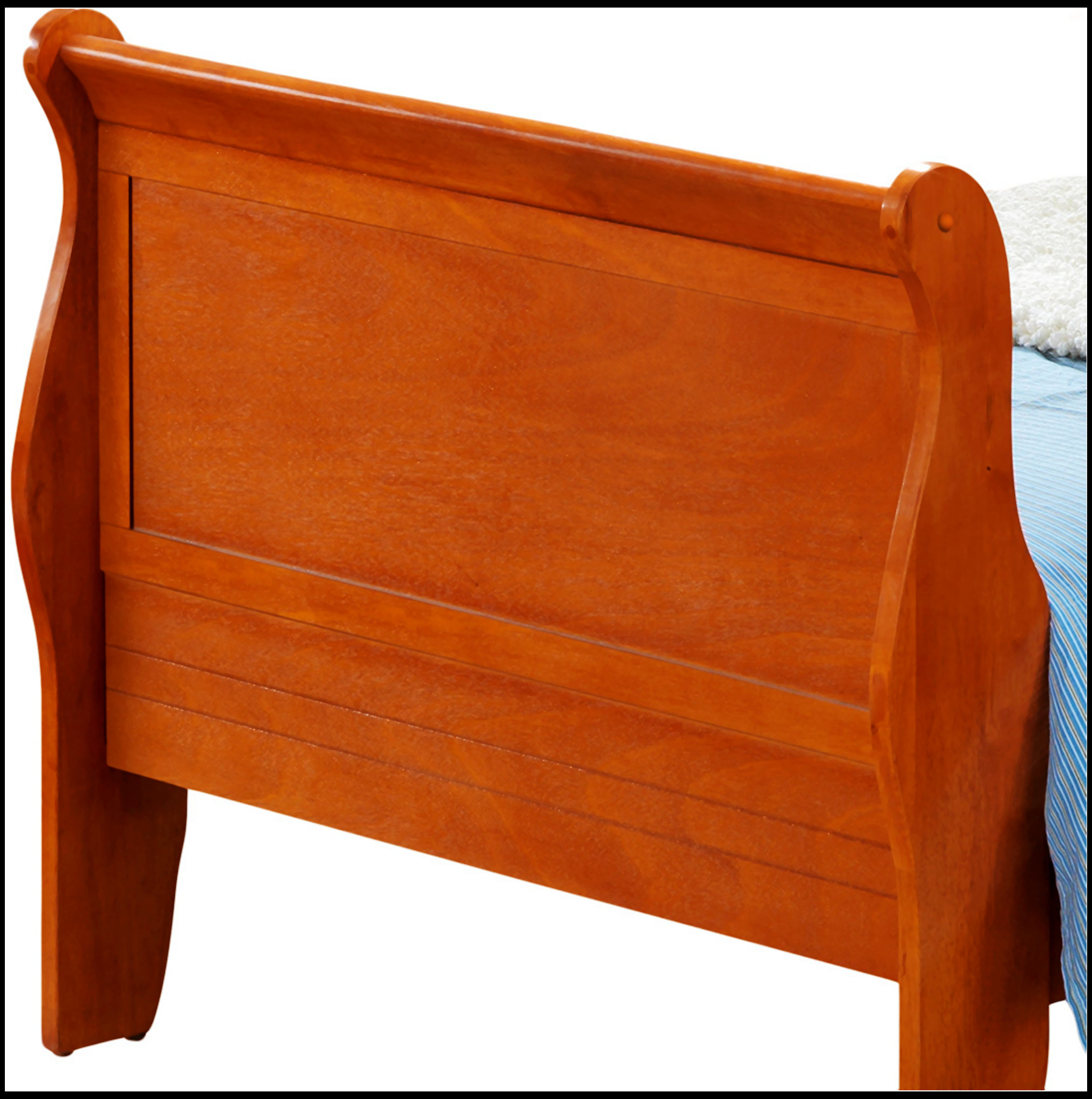 Canora Grey Elegant Oak King Bed With Timeless Design - Wayfair Canada