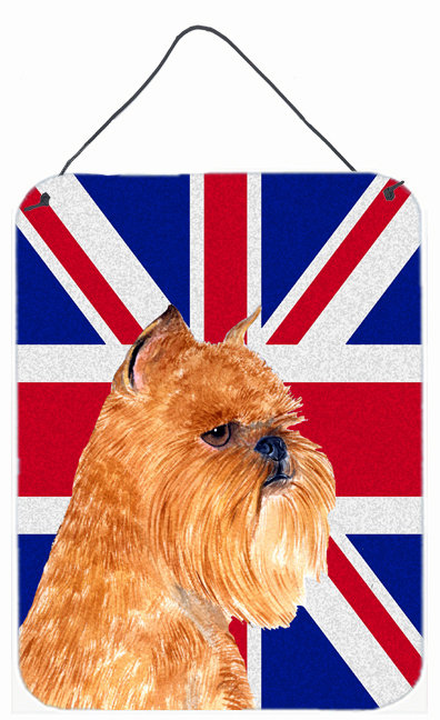 Caroline's Treasures Brussels Griffon with English Union Jack British ...
