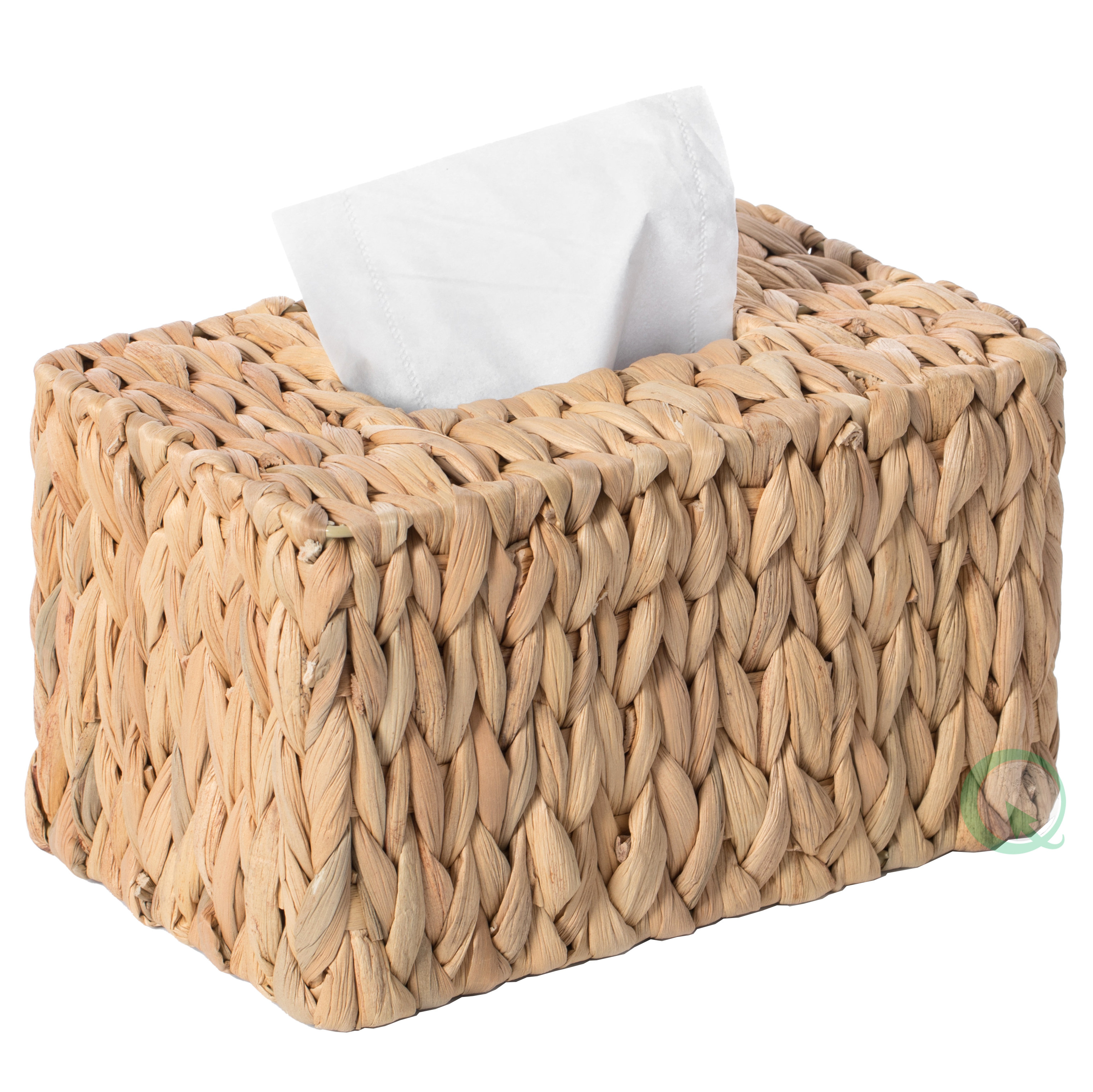 Bay Isle Home™ Raggs Water Hyacinth Wicker Rectangular Tissue Box Cover ...