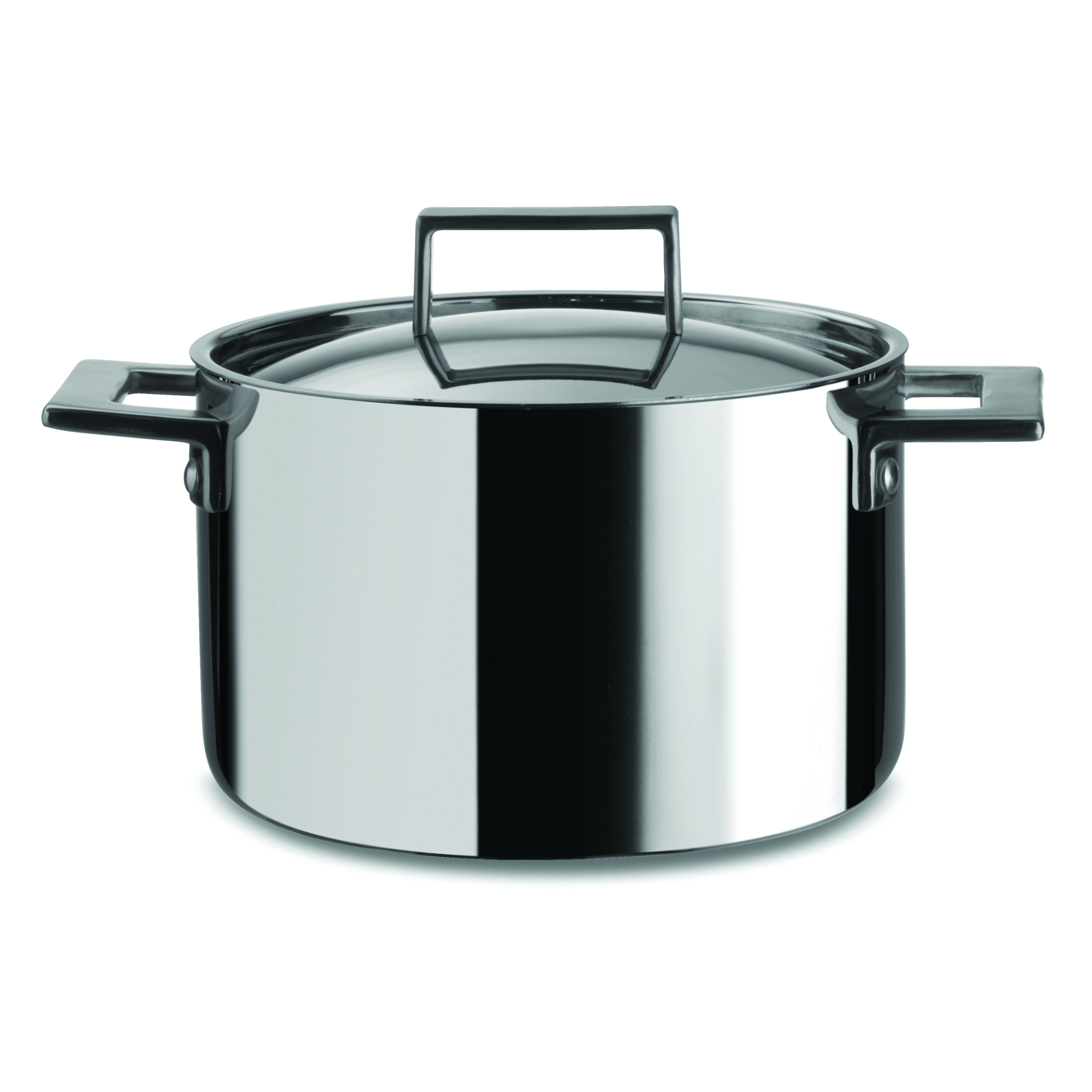 MEPRA Attiva Tri-Ply (Stainless Steel, Aluminum, Magnetic SS) Pot | Wayfair