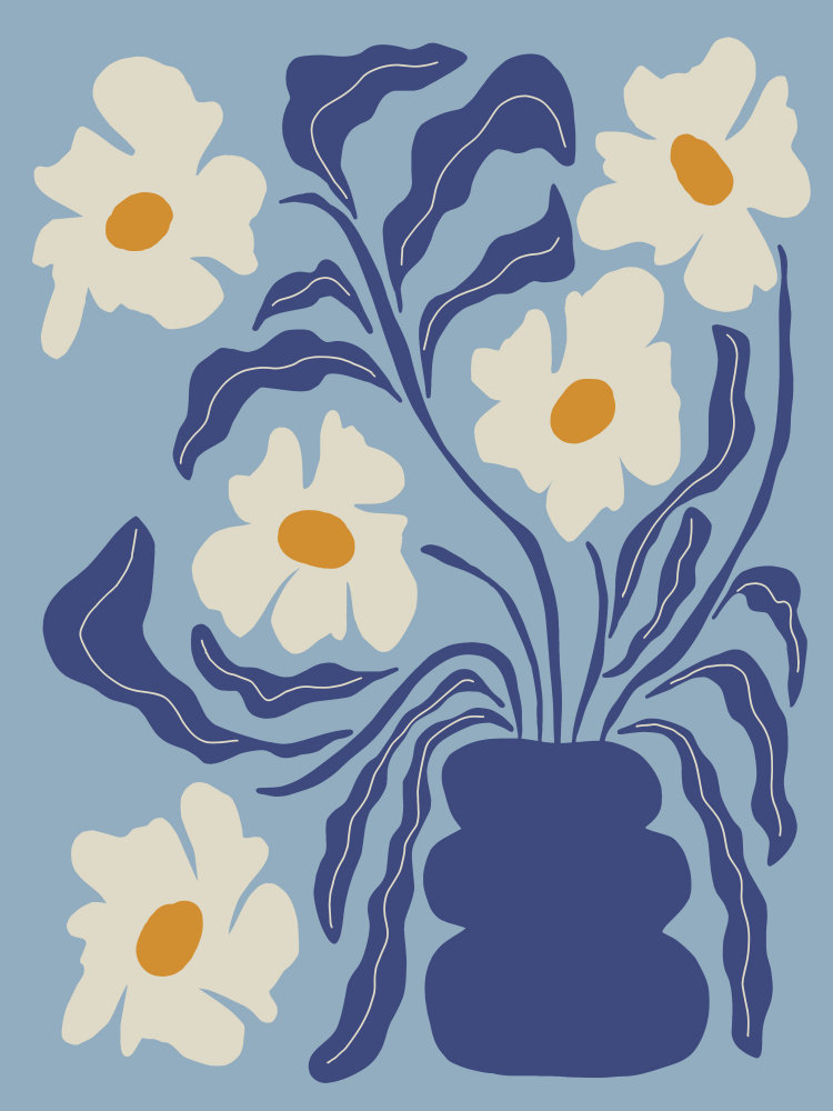 Lark Manor Blue moon flower-pot | Wayfair.co.uk