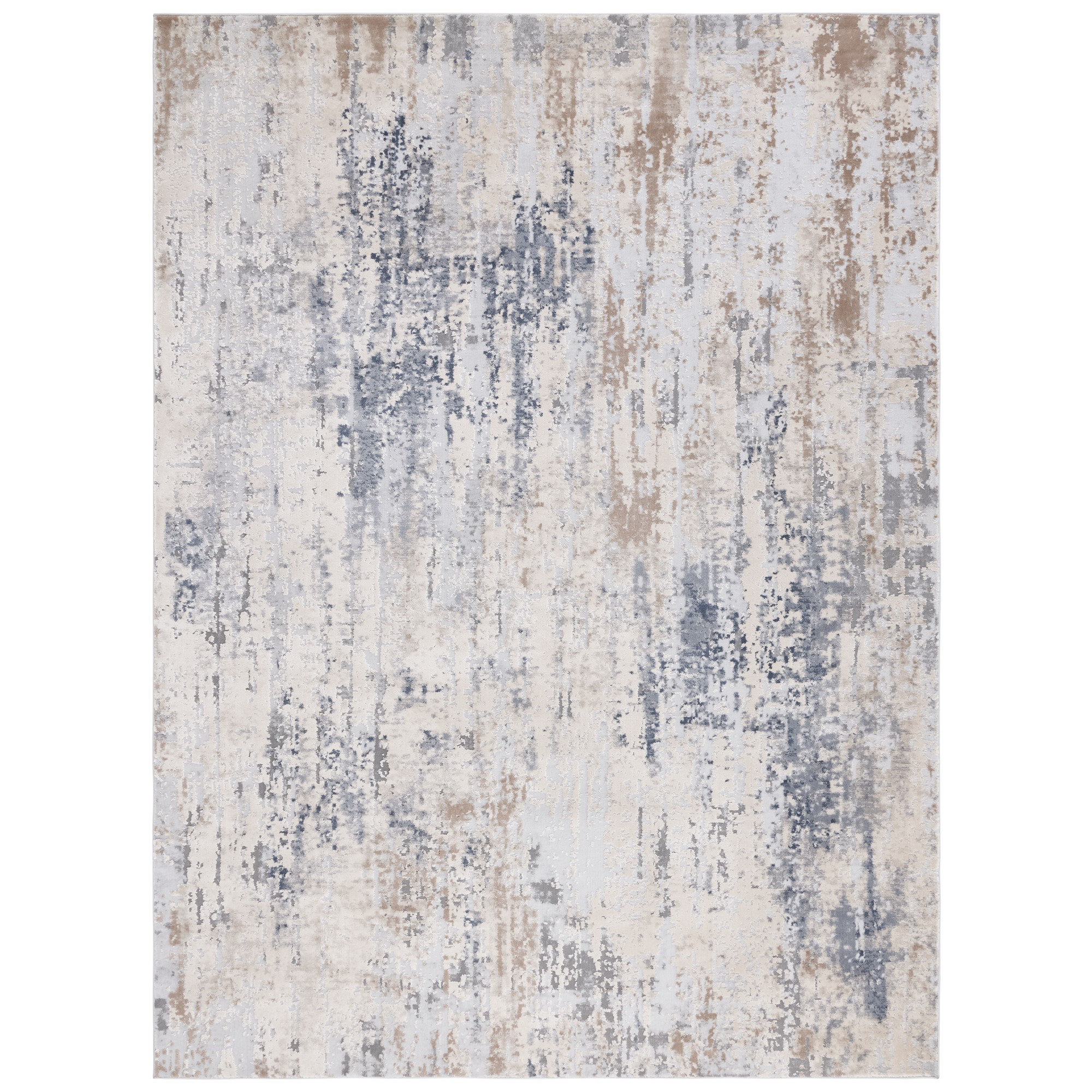 17 Stories Reflection Performance Abstract Rug | Wayfair