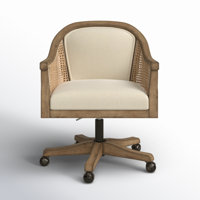 Wood Office Chairs You'll Love | Wayfair