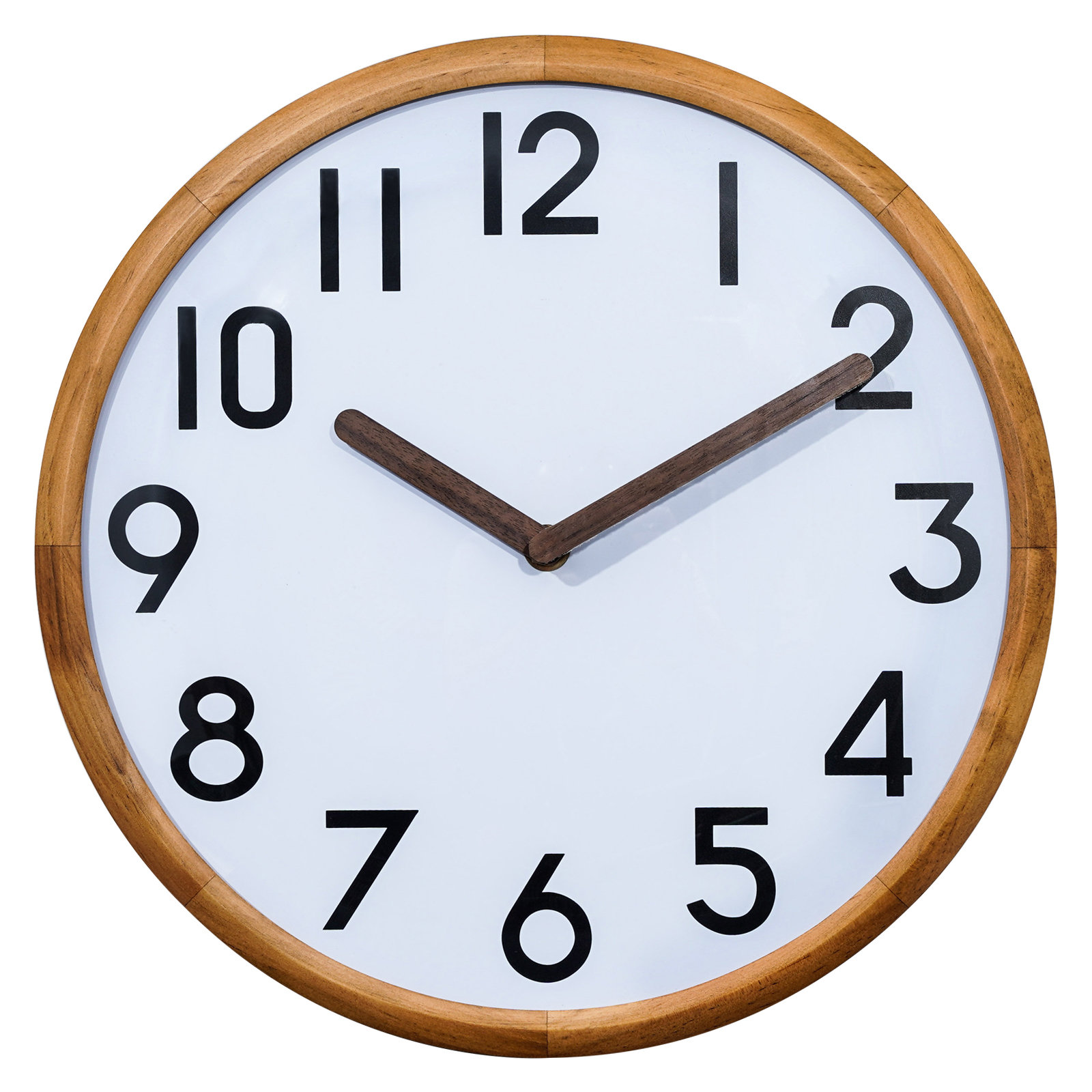 Wade Logan® Azaira 11.8" Wooden Frame Wall Clock & Reviews | Wayfair