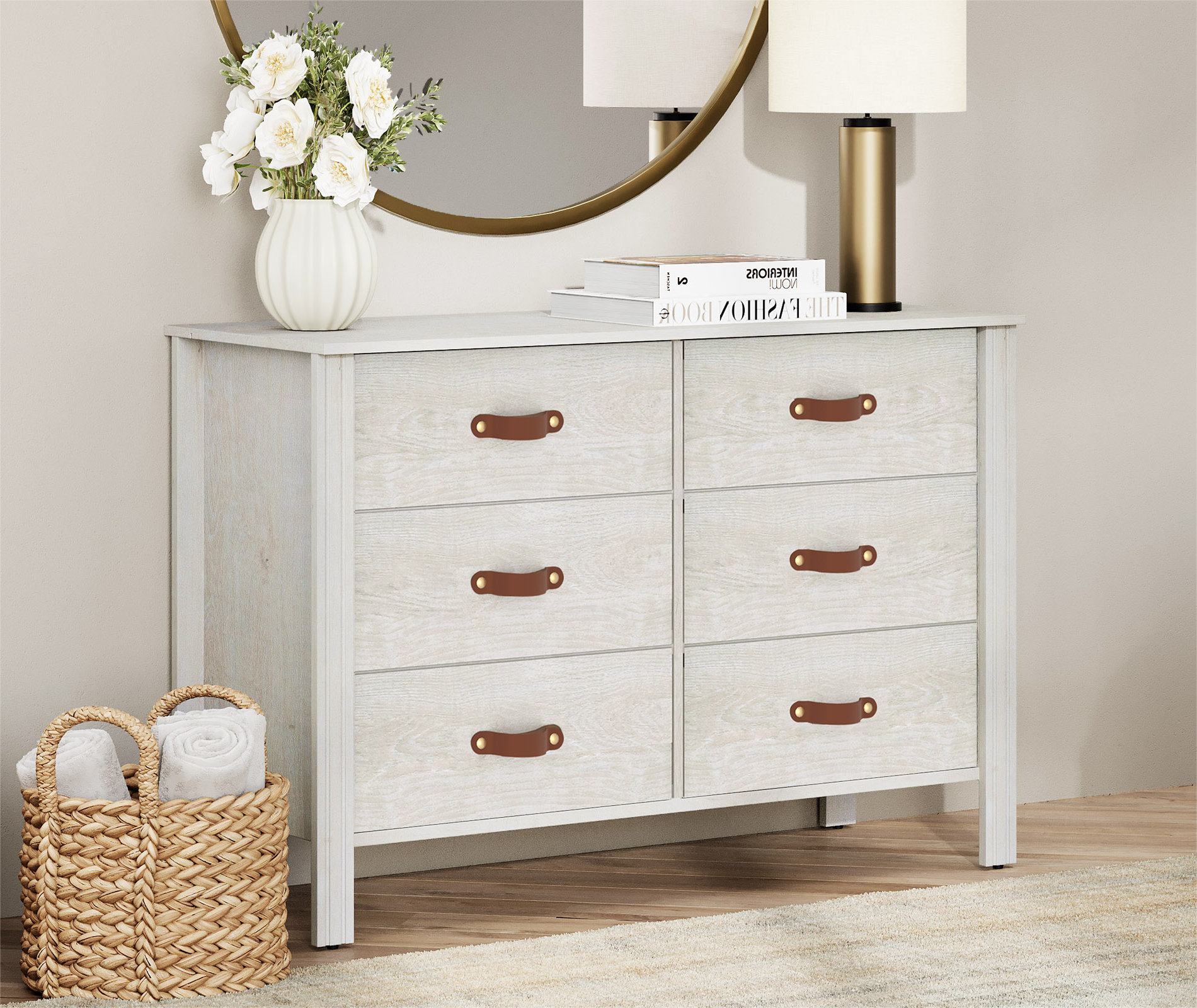 Winston Porter Kedrian 6 - Drawer Dresser | Wayfair