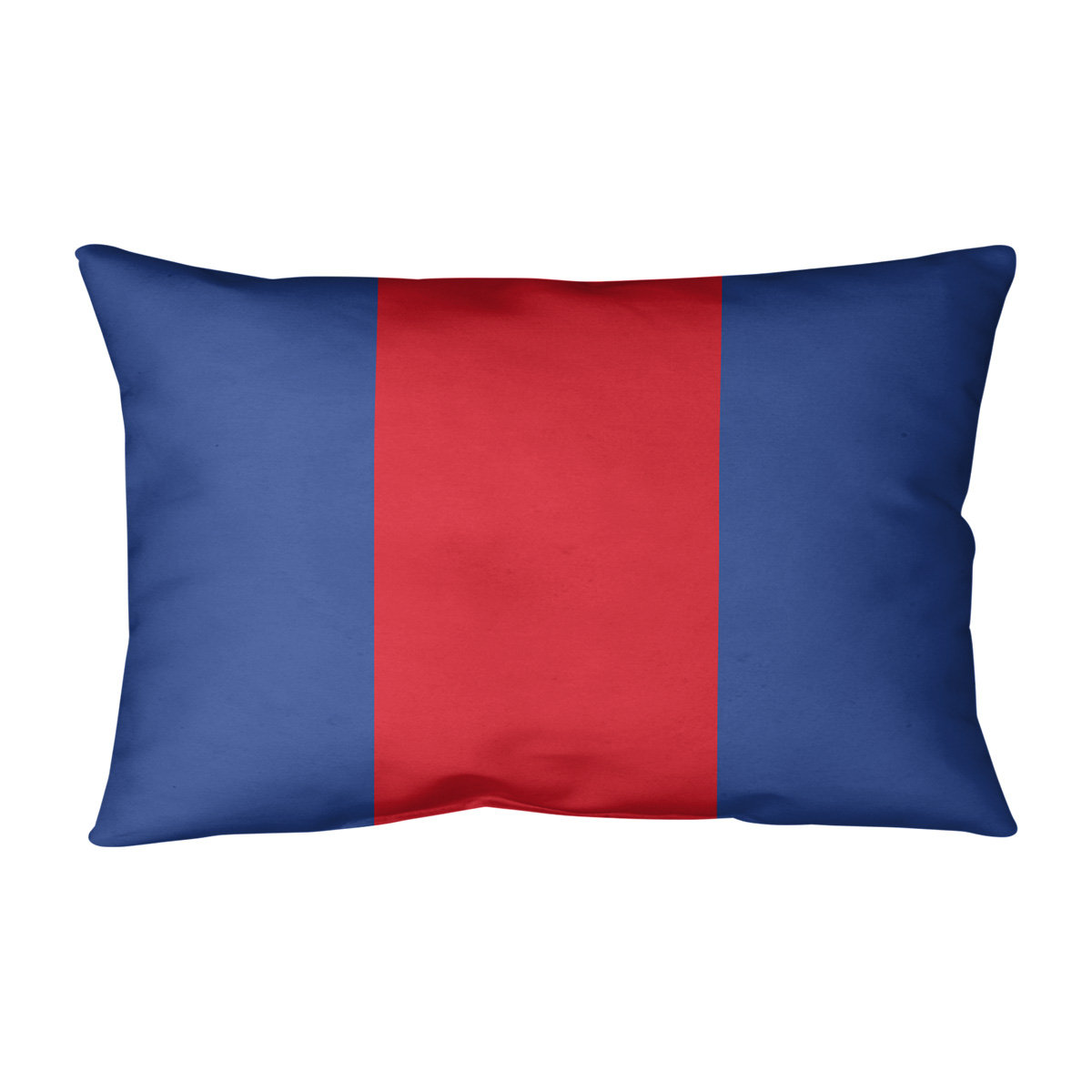 ArtVerse Philadelphia Baseball Linen Striped Lumbar Pillow Cover | Wayfair