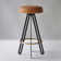 Surya Oberon OBE-001 28"H X 15"W X 15"D Bar Stool | Perigold