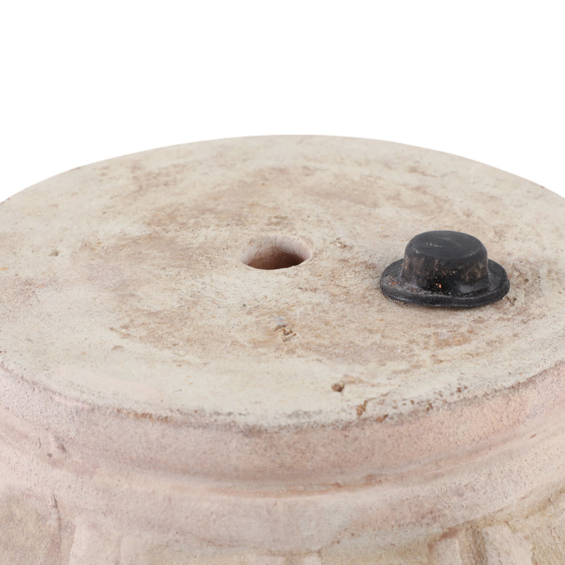 Ophelia & Co. Set Of 3 Pottery Clay Planters With Ribbed Detailing ...