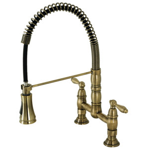 Brass Kitchen Faucets You'll Love | Wayfair