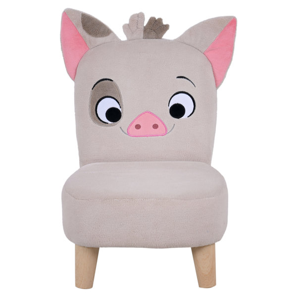 Disney Moana Pua Plush Chair, Kids Upholstered Chair, Comfortable Kids ...
