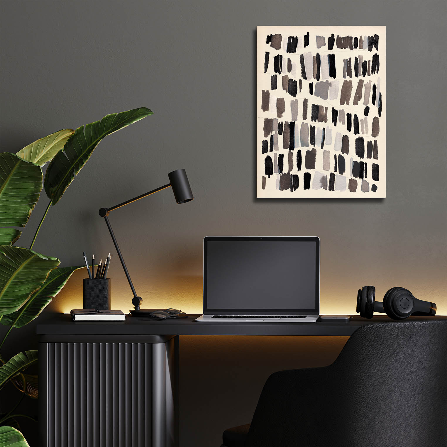 Wrought Studio™ 'Chalk And Flint 3' by Annie Warren Acrylic Glass Wall ...