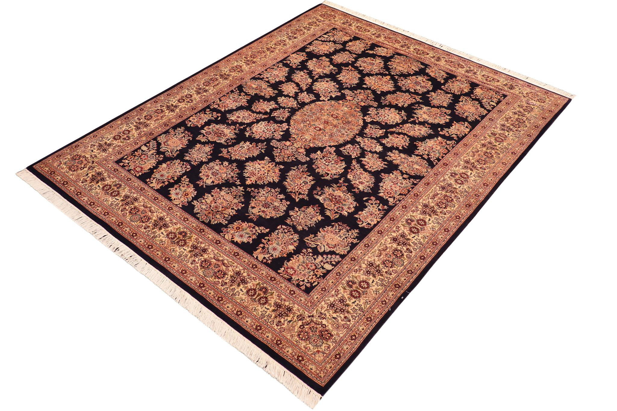 Astoria Grand Pabst Oriental Handmade Hand-Knotted Rectangle 6'1" x 9'1 ...