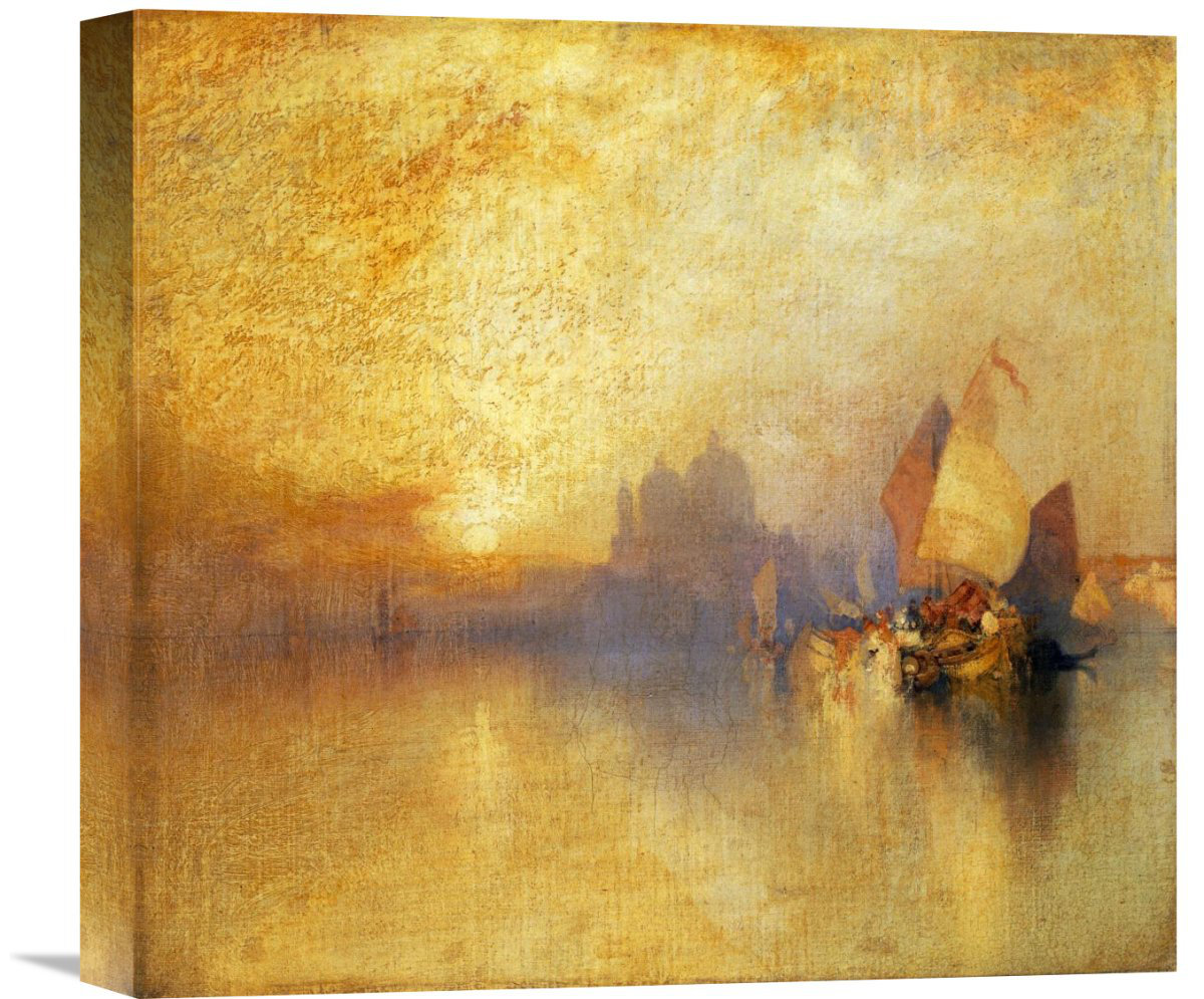 Global Gallery 'Opalescent Venice' by Thomas Moran Painting Print on ...