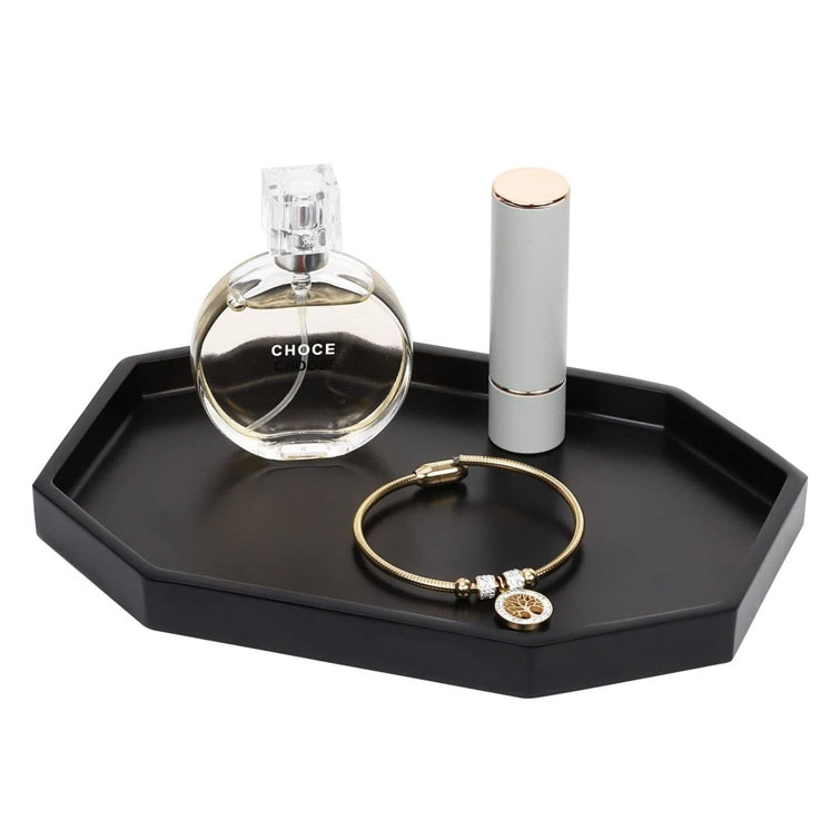 Ivy Bronx 8" Small Octagon Bathroom Vanity Organizer Tray | Wayfair.co.uk