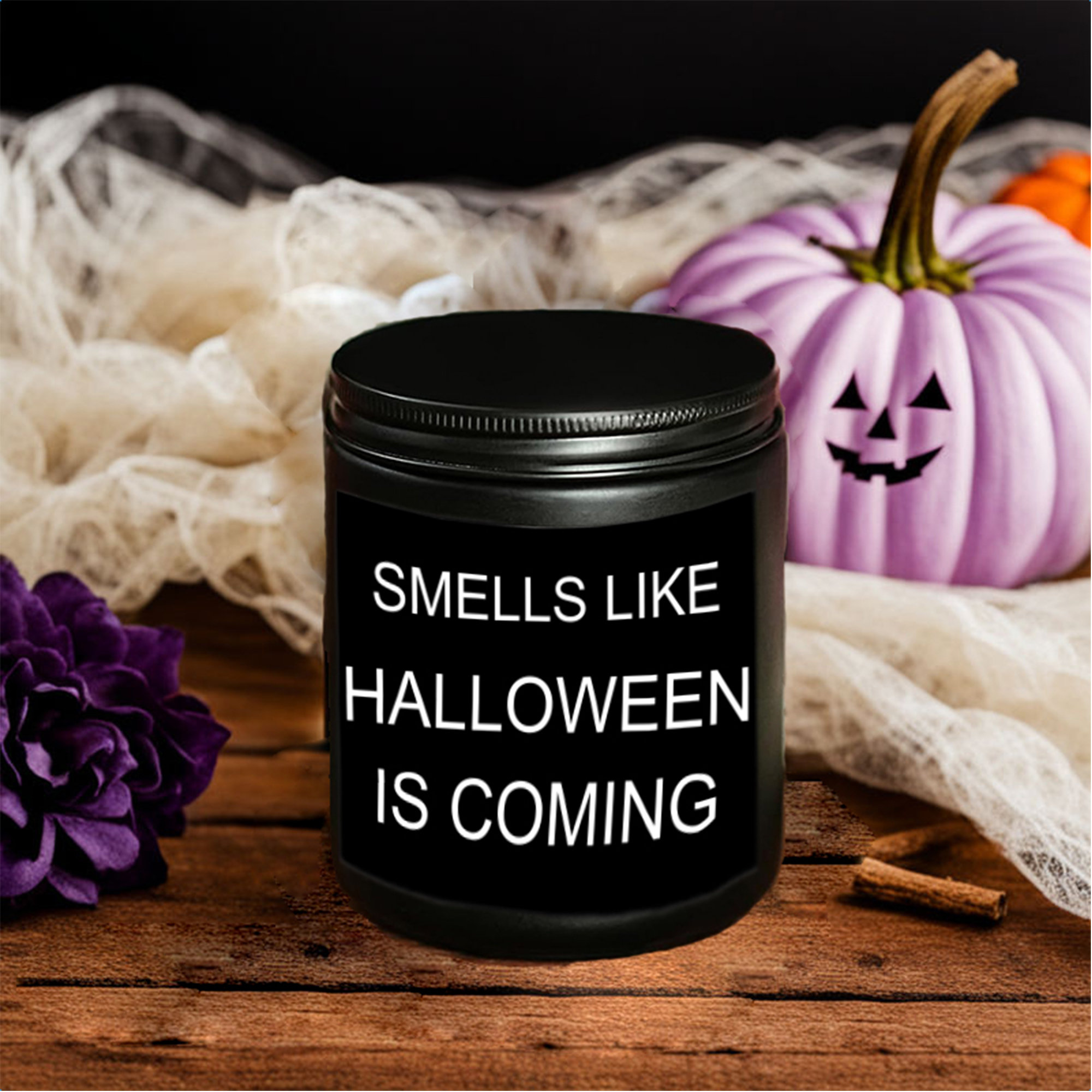 Yiwushigaofeidianzishangwuyouxiangongsi Lavender Scented Candle Spooky ...
