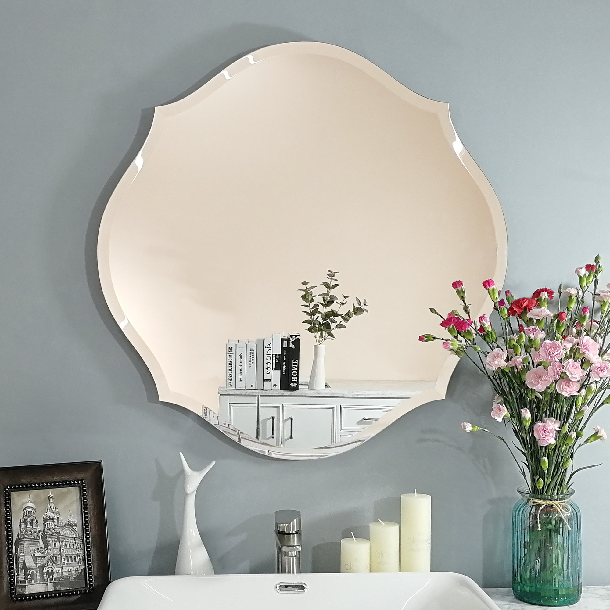 House of Hampton® Dawlton Mirror & Reviews | Wayfair