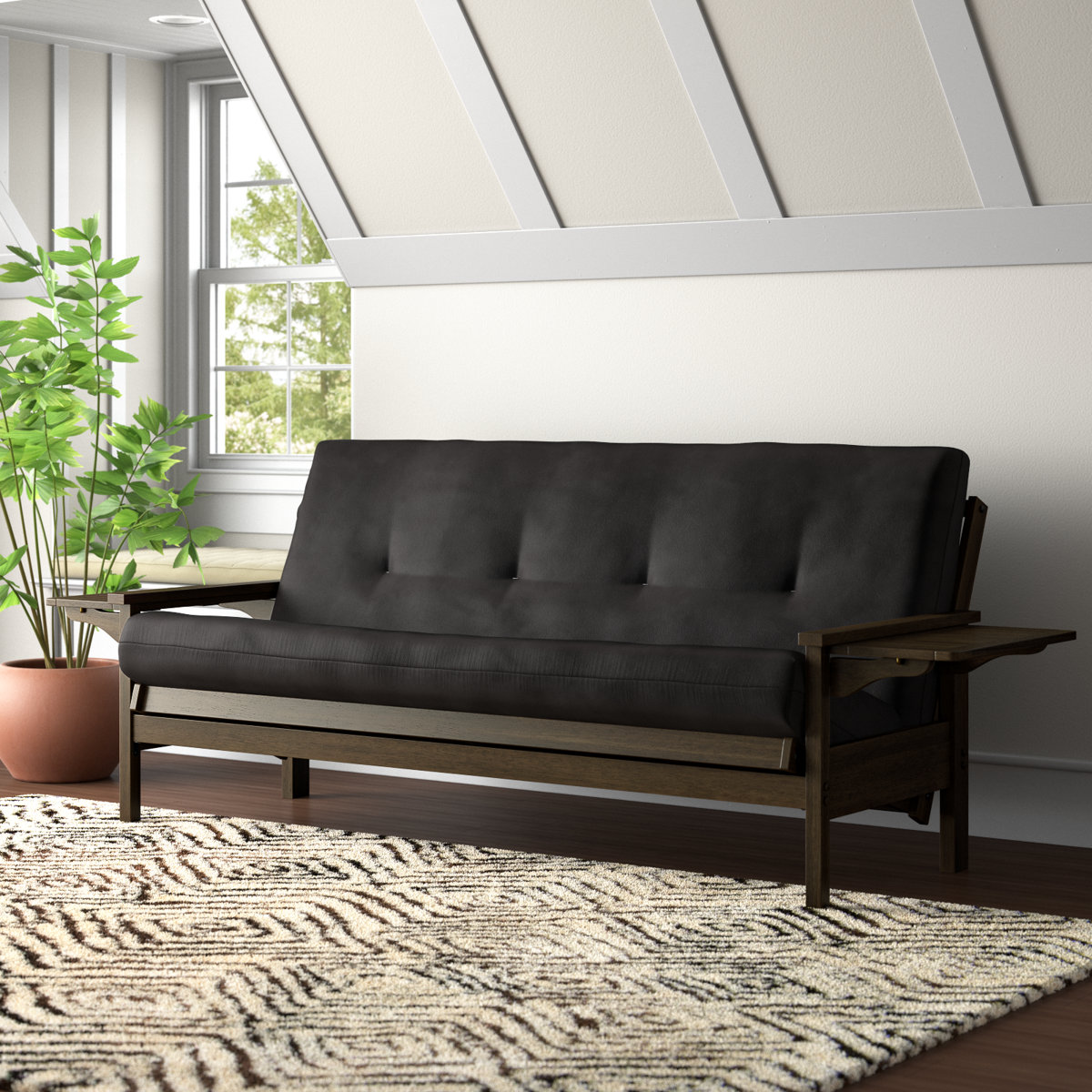 Laurel Foundry Modern Farmhouse® Anders 79" Sleeper Sofa Frame ...