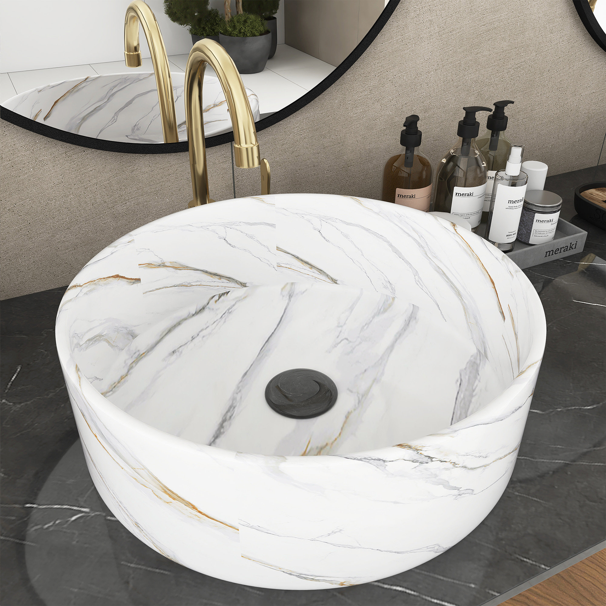 Staykiwi 60 Inch Modern Wall-Mounted Floating Bathroom Vanity | Wayfair