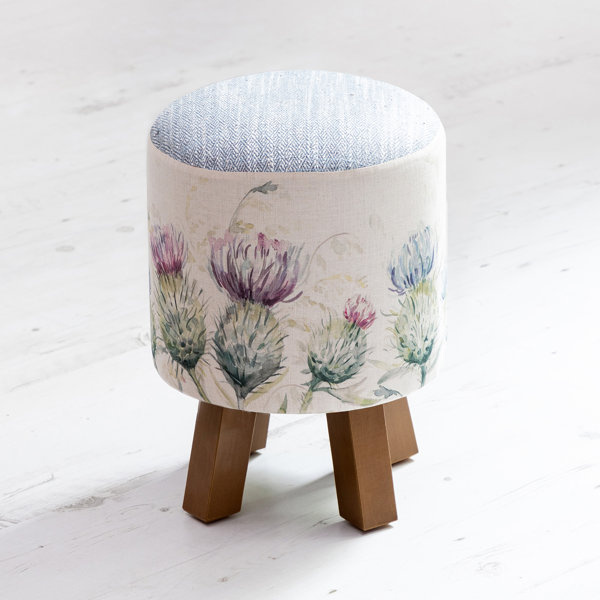Voyage Maison Unfinished Solid + Manufactured Wood Accent Stool ...