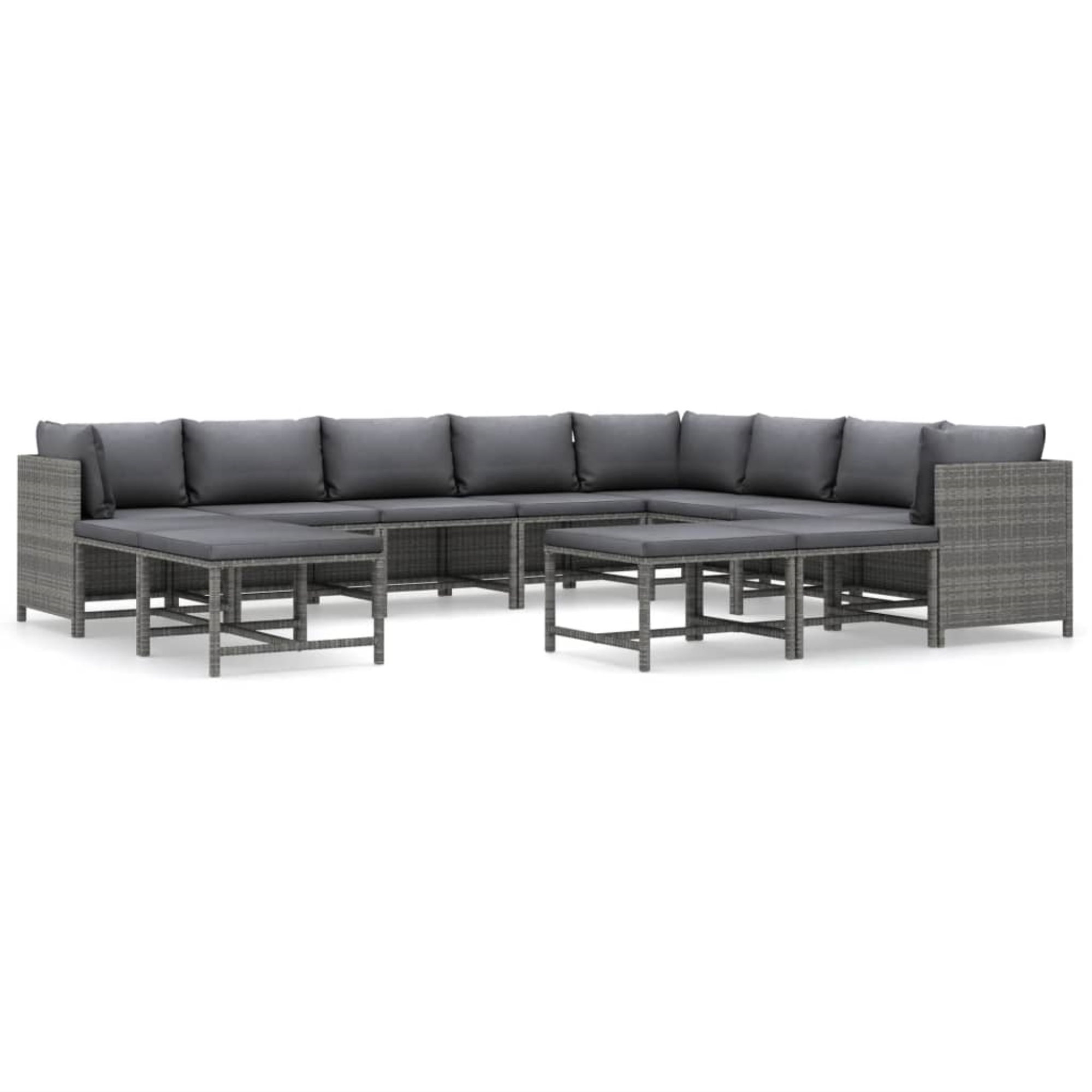 Latitude Run® Aighleigh 23.6" Wide Square Patio Sectional Set with ...