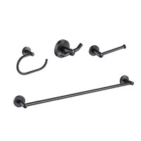 Matte Black Bathroom Hardware Sets | Accessories & Fixtures