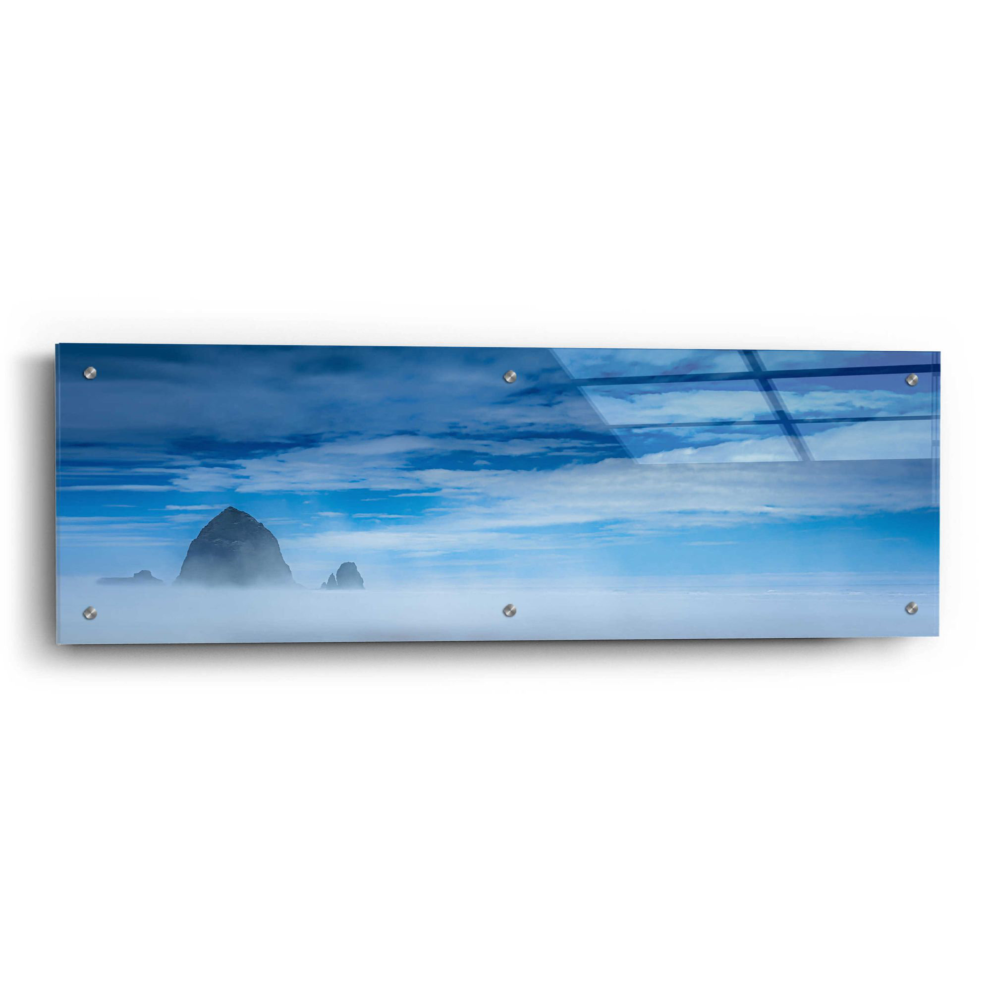 Dovecove Straton Haystack Rock in the Mist by Don Schwartz - Unframed ...