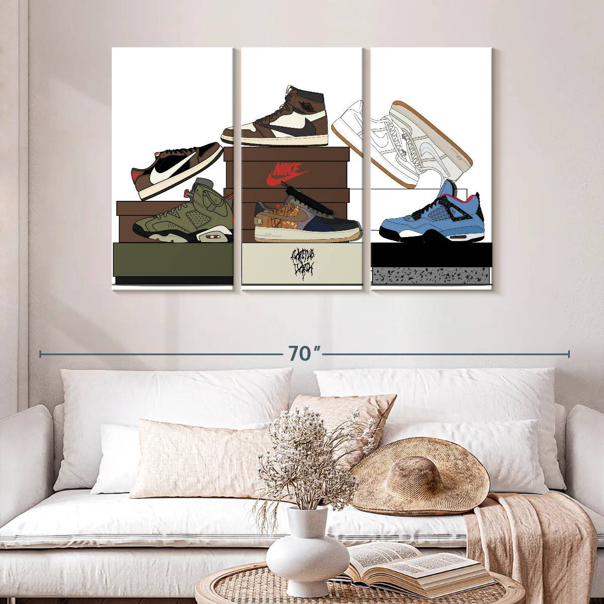 Elephant Stock Travis Scott Sneaker Stack | Wayfair