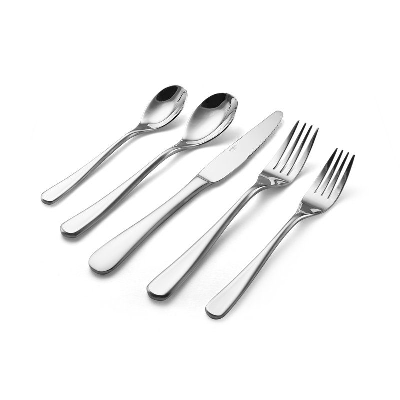 Mikasa Philo 20-Piece Stainless Steel Flatware Set, Service for 4 ...
