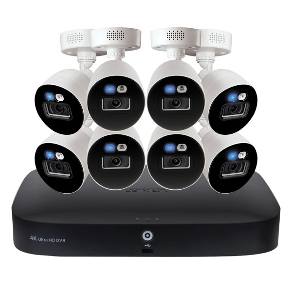 Lorex Fusion 4K 8.0-MP 20-Camera-Capable (16 Wired, 4 Fusion Wi-Fi) 2 ...