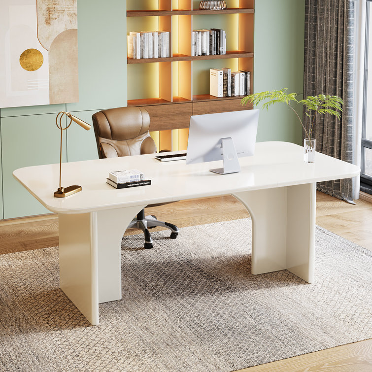 Ebern Designs Hadlock Executive Desk | Wayfair