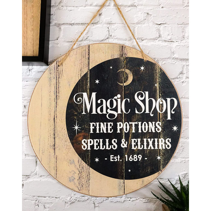 Trinx Halloween Witchcraft Wicca Occult Magic Shop Fine Potions Spells ...