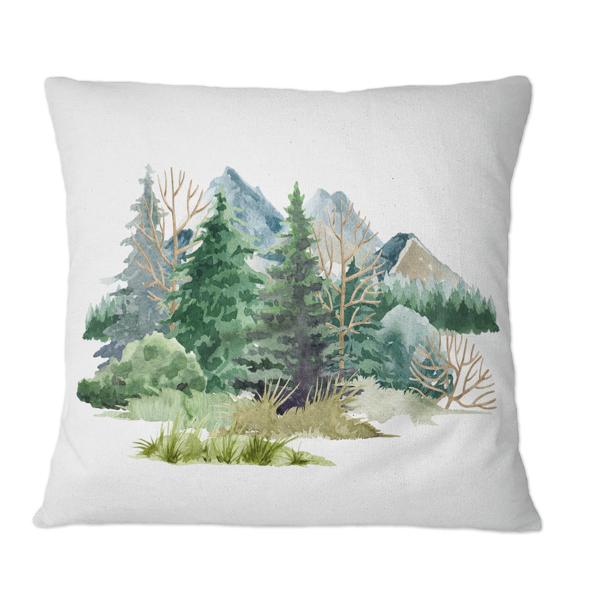 Design Art Nature Forest Lawn, Trees Bush Glade, Grass I - Country ...