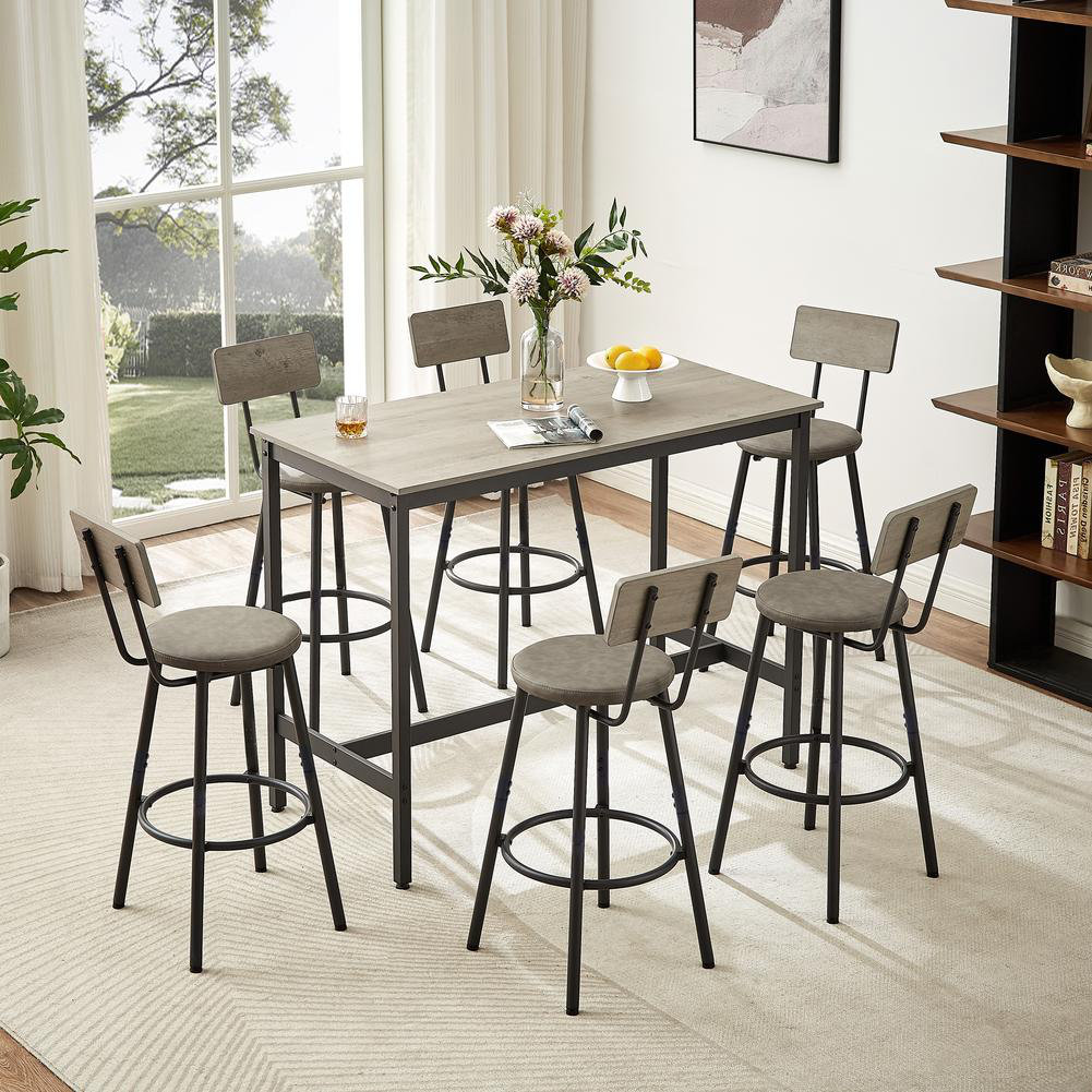 17 Stories Dining Table 7 Piece Set | Wayfair