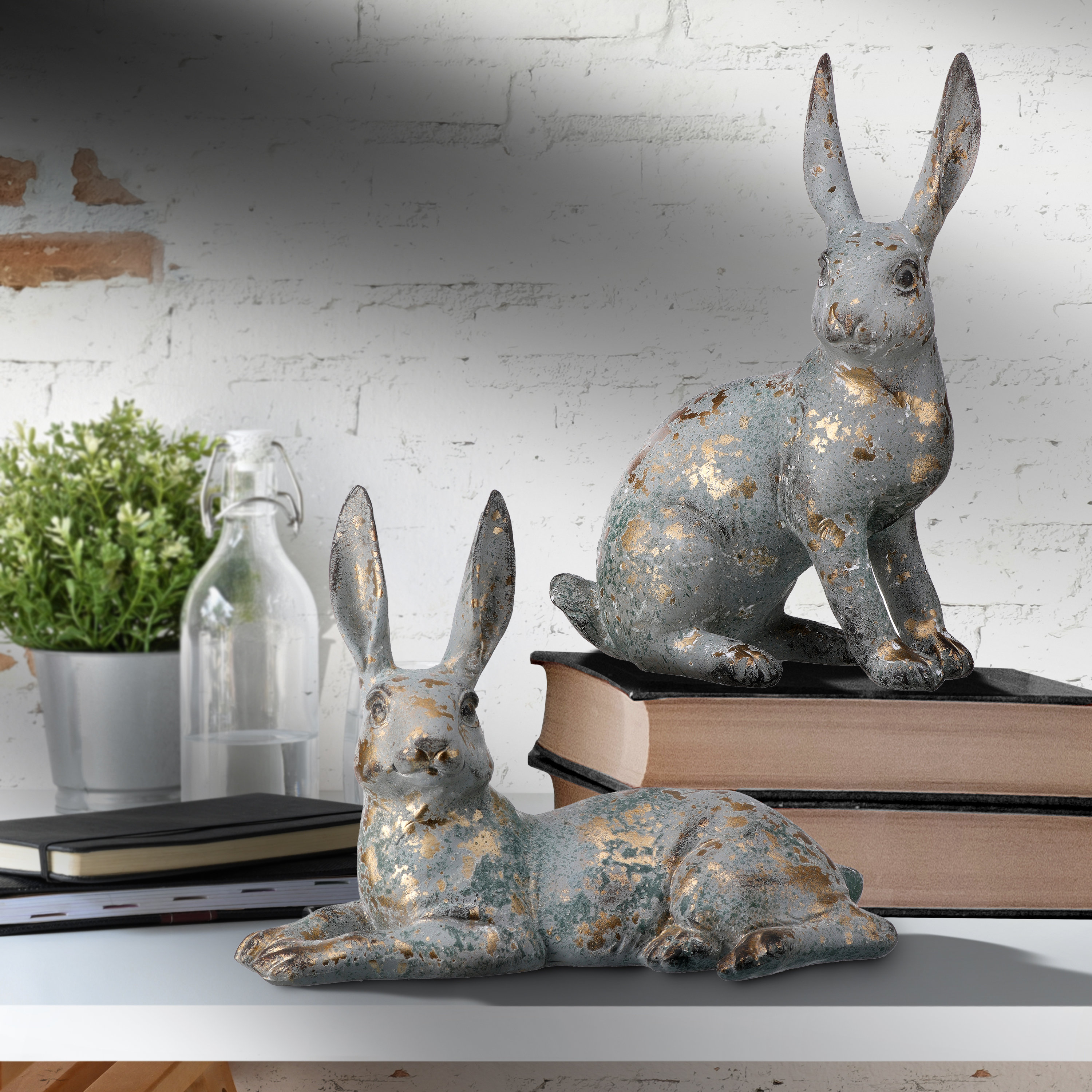 The Twillery Co.® 2 Piece Sit and Lay Rabbit Set & Reviews | Wayfair