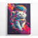 Bright Star Space Cat Astro - Single Picture Frame Print on Canvas ...