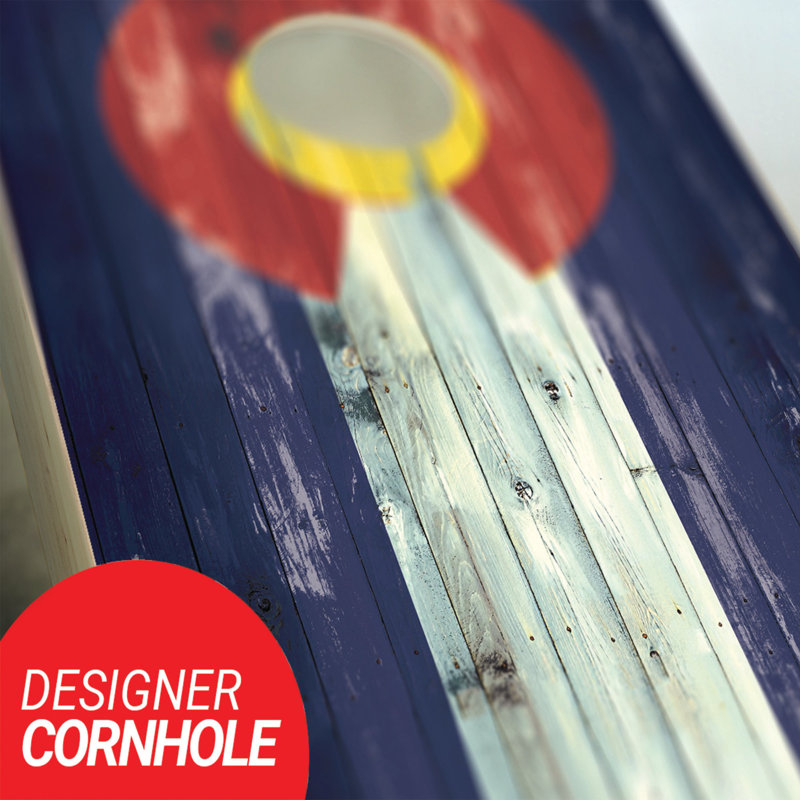 Skip's Garage 2' X 3' Colorado State Flag Distressed Tailgate Size ...