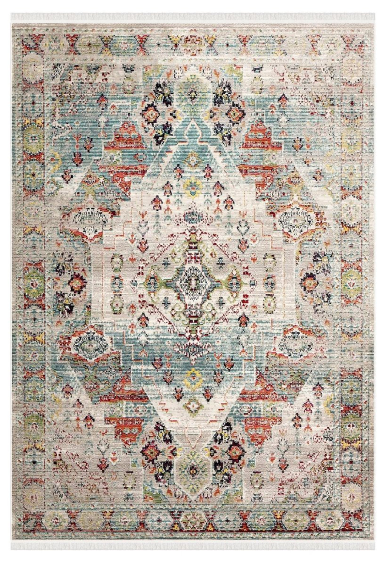 Rugpera Timera Grey Color Oriental Design Carpet Machine Woven ...