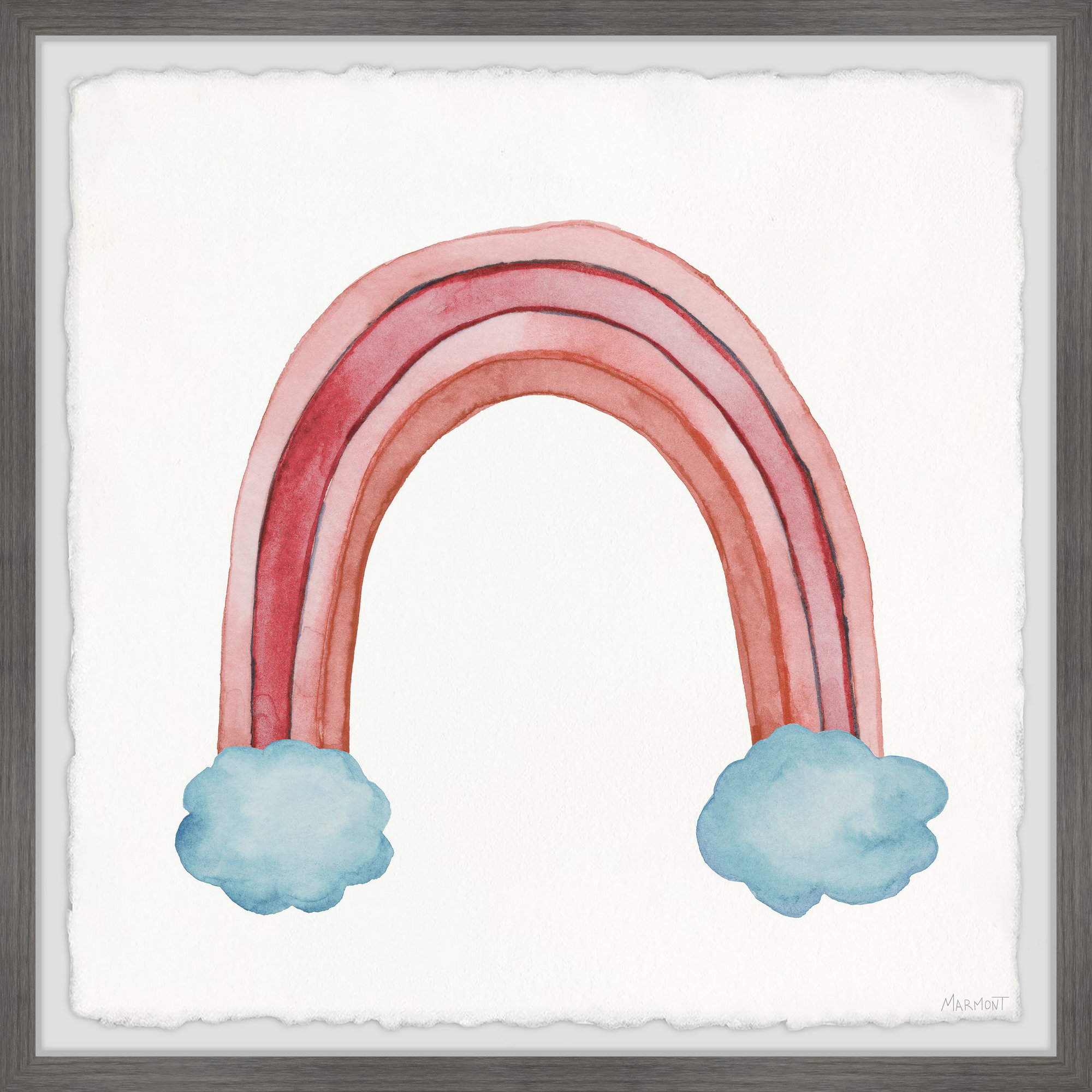 Isabelle & Max™ Gaughan Rainbow Framed Print | Wayfair