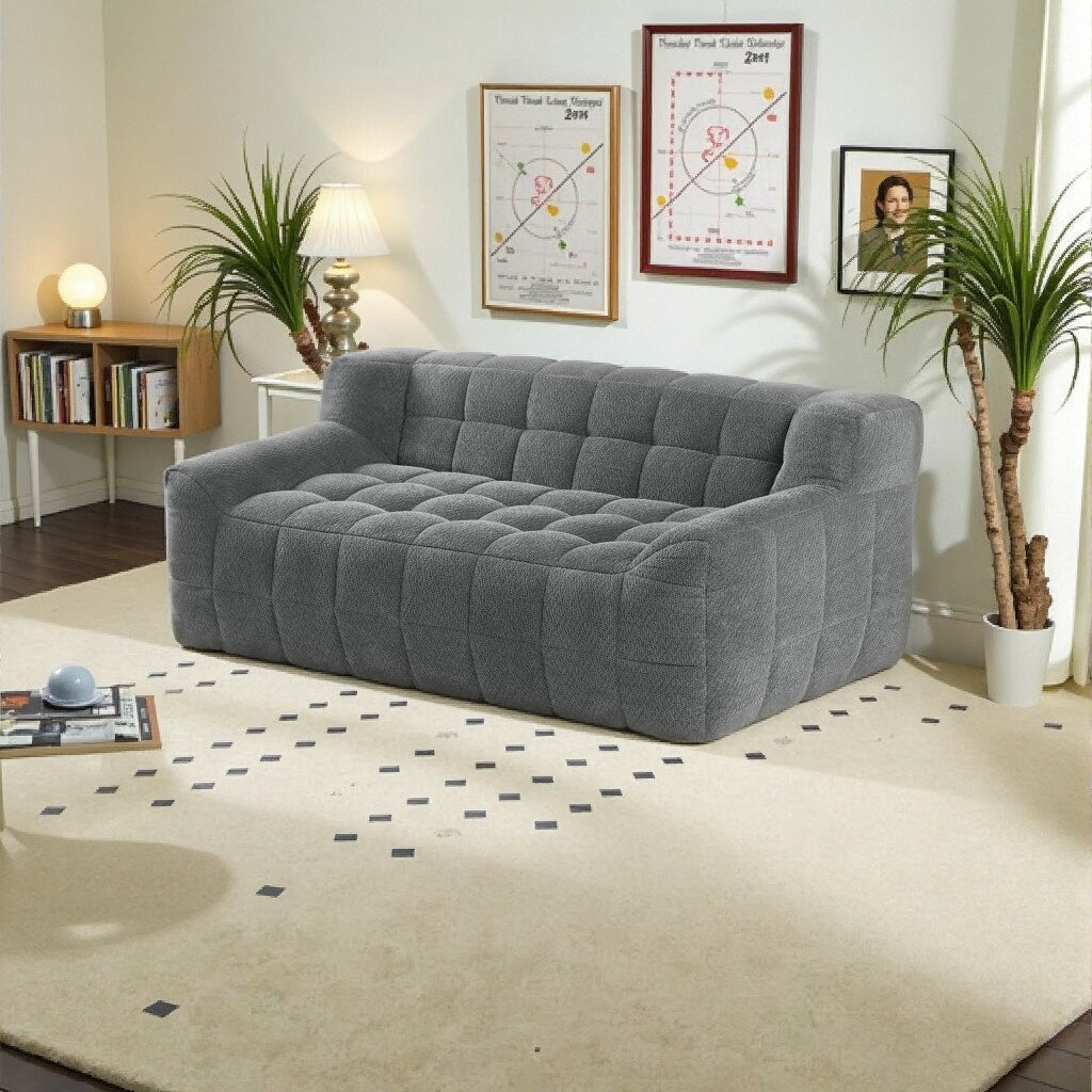 Latitude Run® Modular Memory Foam Sofa - Flexible Configurations with ...